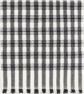 Saison 1865 Echarpe &agrave; carreaux