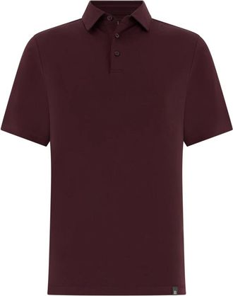 Boggi Milano Homme, Tops, Rouge, Taille: XL Polo En Coton Supima Stretch