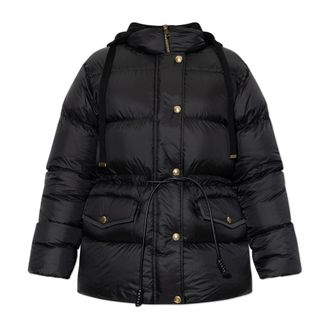 Moncler Diaphane Puffer Jacket - - Jackets - Damen - Schwarzk - XL