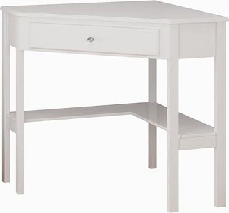 Vicco Eckschminktisch Velto, Wei&szlig;, 75 x 76.8 cm,mit Schublade Vicco