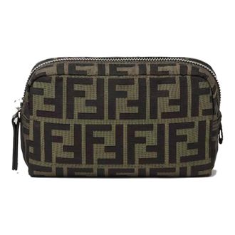 Fendi Beauty Case Monogram - - Bags - Herren - Braun - ONE SIZE