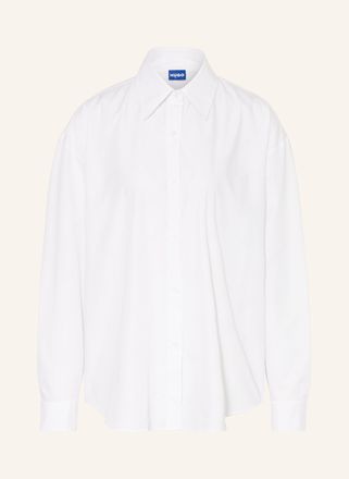 HUGO BOSS Hugo Oversized-Hemdbluse Elisana weiss