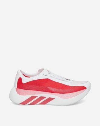 adidas Hyperboost Edge Sneakers Cloud White / Pure Ruby / Zero Metallic