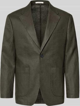 Selected Regular Fit Sakko aus reinem Leinen Modell BAILEY