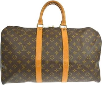 Louis Vuitton unisex, Pre-owned, Brun, Taille: ONE Size Pre-owned Keepall 45