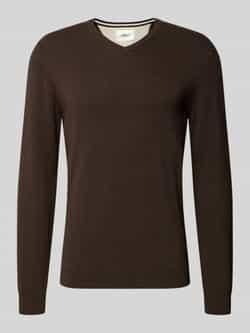 s.Oliver Red Label Pullover mit Logo-Stitching