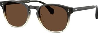 Oliver Peoples unisex, Accessoires, Brun, Taille: 53 MM Finley Esq. Sun