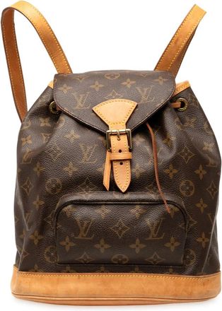 Louis Vuitton Rucks&auml;cke - Monogram Montsouris MM - Gr. unisize - in Braun - f&uuml;r Damen