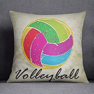 Bonamaison Le Jardin du Lin Kissenhüllen, Cotton, Mehrfarbig, 45x45