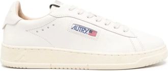 Autry Homme, Chaussures, Beige, Taille: 45 EU Veste en Cuir Low Man Mr01
