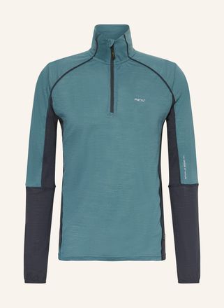 Meru Me&deg;Ru Midlayer Slagelse Mit Merinowolle gruen