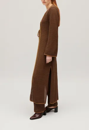 Claudie Pierlot Cardigan long marron