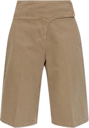 Ami Femme, Shorts, Brun, Taille: W27 Loose-fit Denim Shorts