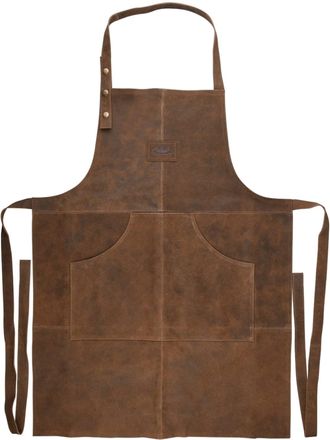 Esschert Design Esschert Leder BBQ Grillschürze Küchen Schürze Kochschürze Latzschürze Party