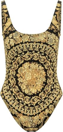 Versace Femme, Maillots de bain, Multicolore, Taille: 38 FR Maillot de bain une pi&egrave;ce &agrave; imprim&eacute; Barocco