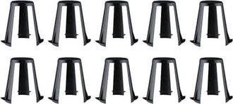 Paulmann 92401 Zubehör Abstandshalter für Einbauleuchten 10er-Set 62-90mm Schwarz Kunststoff