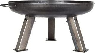 La Hacienda Feuerschale Pittsburgh Small Ø60 cm - Feuerschalen für den Garten - Feuerstelle Outdoor & Feuertonne - Feuerschale mit Opt. Grillrost- Feuerkorb für d