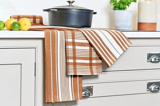 Dexam Love Colour Geschirrt&uuml;cher, extragro&szlig;, Terrakotta, 3 St&uuml;ck