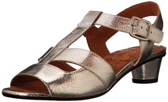 Chie Mihara Damen Wenshin Kleid Sandale, Grau (Plato), 39.5 EU