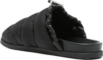 Moncler Mon Pocket Slipper - Black