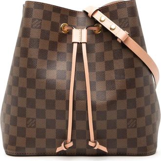 Louis Vuitton 2019 Damier Ebene NeoNoe MM bucket bag - Braun