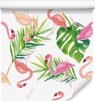 OEM Carta Da Parati Con Foglie Per Soggiorno E Camera Da Letto, 50x1000 Cm