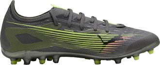 Puma Ultra 5 Match Fu&szlig;ballschuhe mit festem Boden f&uuml;r Herren (Mattiertes Silber)