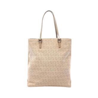 Fendi Pre-owned Zucchino Tote Bag - - Pre-owned - Damen - Beige - ONE SIZE