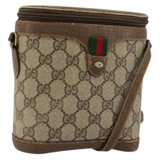 Gucci Sac bandouli&egrave;re vintage Pre-owned - Femme - Pre-owned - Beige - Taille: ONE Size