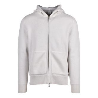 Eleventy Strickjacke mit Rei&szlig;verschluss - - Knitwear - Herren - Beige - M