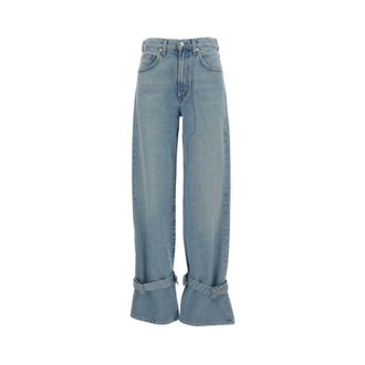 A Gold E Damen, Jeans, Blau, W24Gr&ouml;&szlig;e