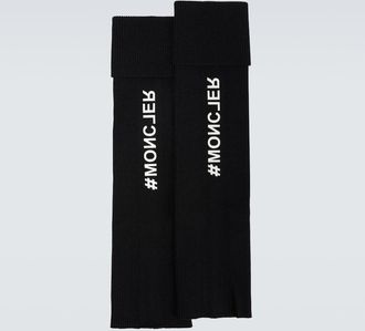 Moncler Stulpen Day-Namic aus Rippstrick