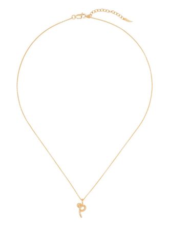 Missoma collier &agrave; pendentif molten initial - Or