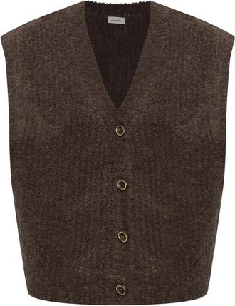 American Vintage Damen, Strickwaren, Braun, M/LGr&ouml;&szlig;e