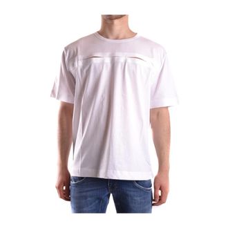 Diesel L&auml;ssiges Baumwoll-T-Shirt - - Tops - Herren - Wei&szlig; - M