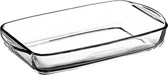 Dajar Ambition Auflaufform Glas Backofen 29 x 19 cm Excellent rechteckige Glasform mit Griffen sp&uuml;lmaschinengeeignet
