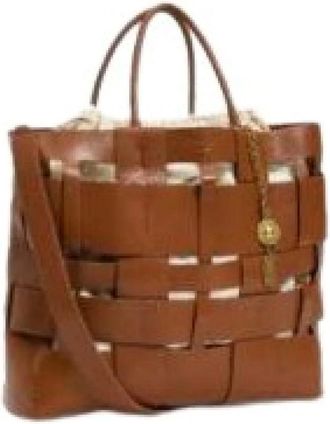 Twinset Femme, Sacs, Brun, Taille: ONE Size Tote Bag