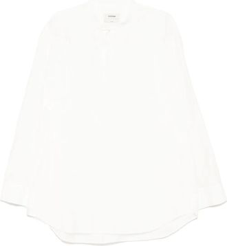 System chemise à poche zippée - Blanc