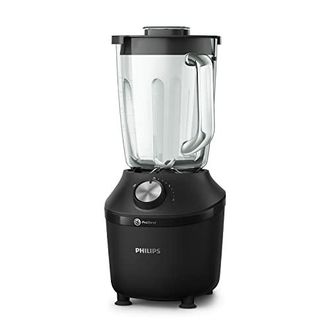 Philips Philips 3000 Series Blender, Technologie ProBlend Crush 600 W, 2 l, Système ProBlend, Capacité effective de 1,25 l, 2 réglages de vitesse et fonction 