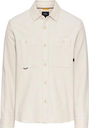 Camel Active Cotton Overshirt - - Jackets - Herren - Beige - 2XL