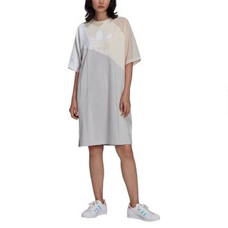 adidas Adidas Womens Tee Dress T-Shirt, Wonder White, 44