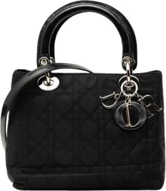 Dior Pre-owned Lady Dior - Femme - Pre-owned - Noir - Taille: ONE Size