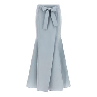 Pinko Langer Rock - - Skirts - Damen - Blau - XS