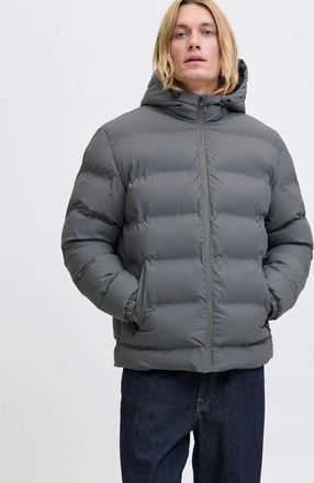 Jack & Jones Puffermantel in Castlerock-Grau