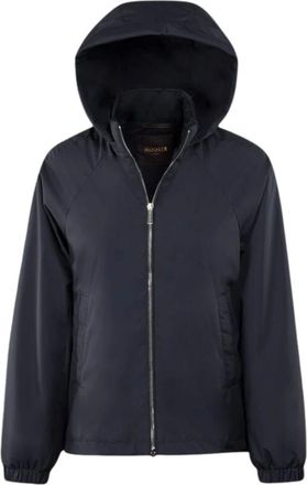 Moorer Femme, Vestes, Bleu, Taille: 34 FR Cylia Bomber Jacket