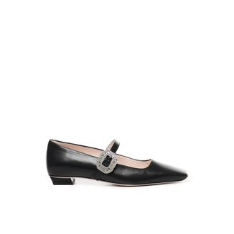 Roger Vivier Femme, Chaussures, Noir, Taille: 40 EU Ballerines Belle Vivier
