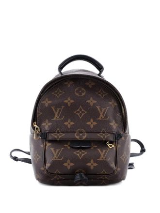 Louis Vuitton mini sac &agrave; dos Palm Springs - Marron