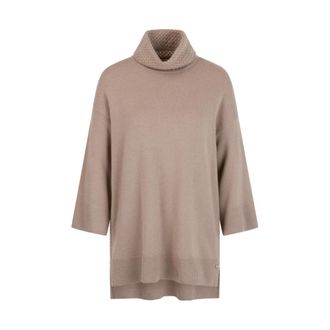 Marc Cain Feinstrick-Rollkragenpullover - - Knitwear - Damen - Beige - XS