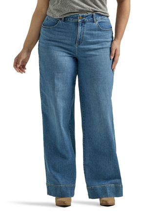 Lee Damen Plus Size Ultra Lux Comfort with Flex Motion Bootcut Jeans, Elevated Retro, 50 Mehr Lange