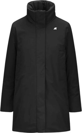 K-Way Femme, Manteaux, Noir, Taille: 38 FR K7125Lw USY Parka